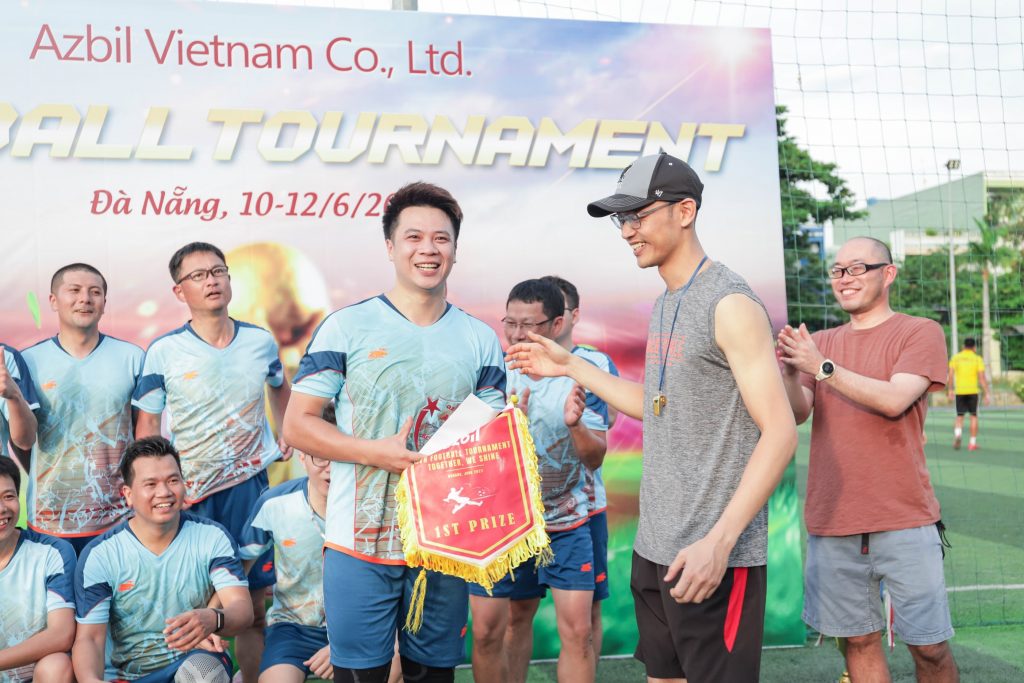 AZBIL VIETNAM CO., LTD’S FOOTBALL TOURNAMENT 2022 | Azbil Vietnam Co., Ltd. | Expert in Building ...