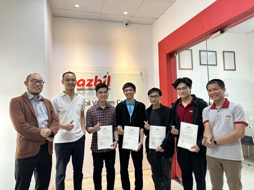 Azbil Vietnam & Hanoi University of Science and Technology Implement Internship Program and Book ...